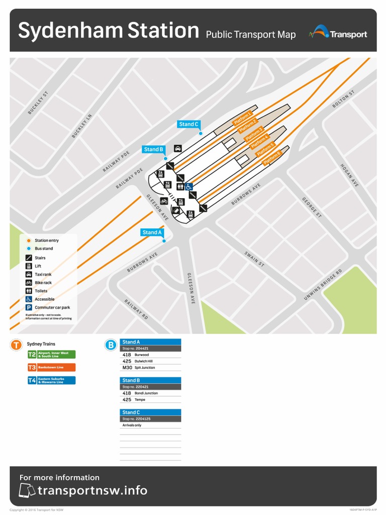 Sydenham Station (Accessible) | PDF | Service Industries | Public Transport