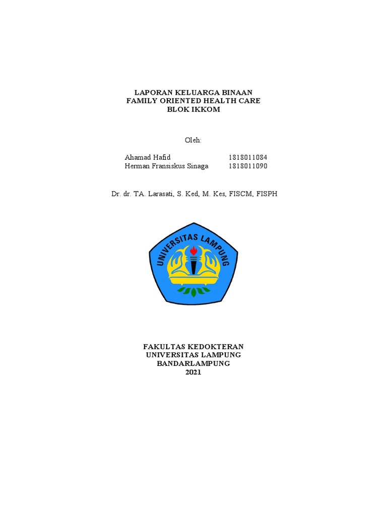 Laporan FOHC Final | PDF