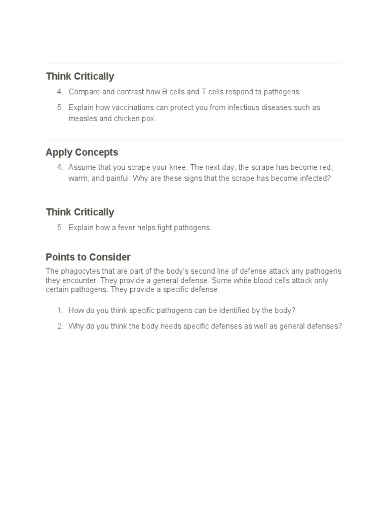 Think Critically | PDF