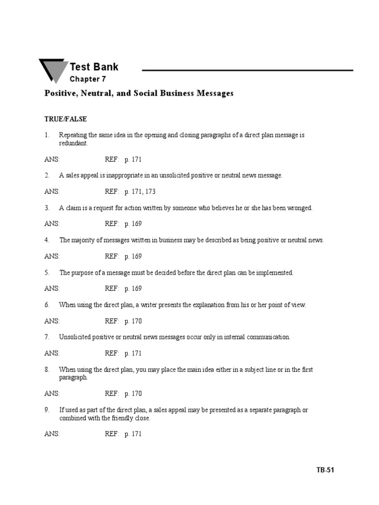 Positive Business Messages | PDF | Business