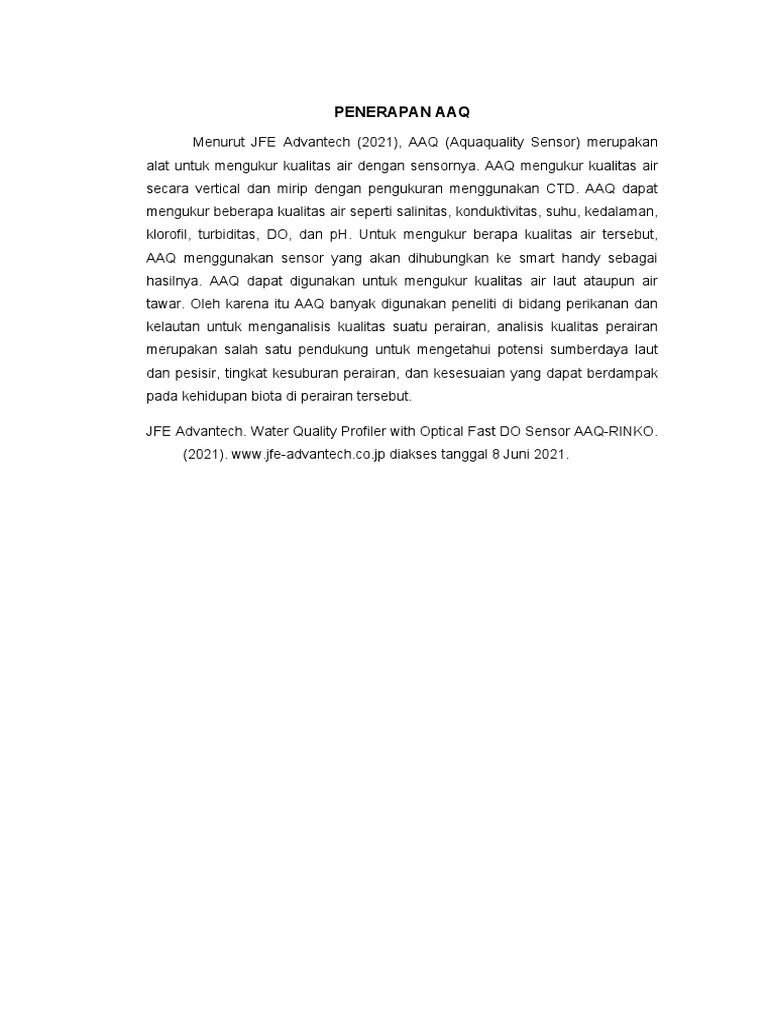 Penerapan AAQ | PDF