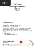 Mass Spectroscopy - Notes | PDF | Mass Spectrometry | Electrospray ...