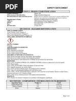 Msds Caustic Soda Flakes CSF Original-2020 | PDF | Dangerous Goods | Toxicity