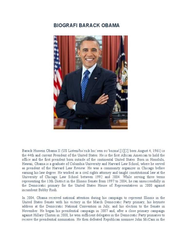 Barack Obama | PDF | Barack Obama | Government