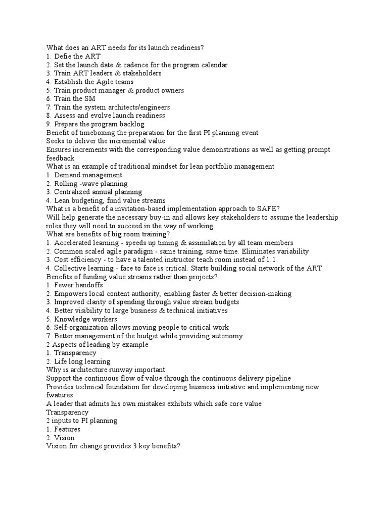 SAFe SPC Training 1 | PDF | Agile Software Development | Innovation