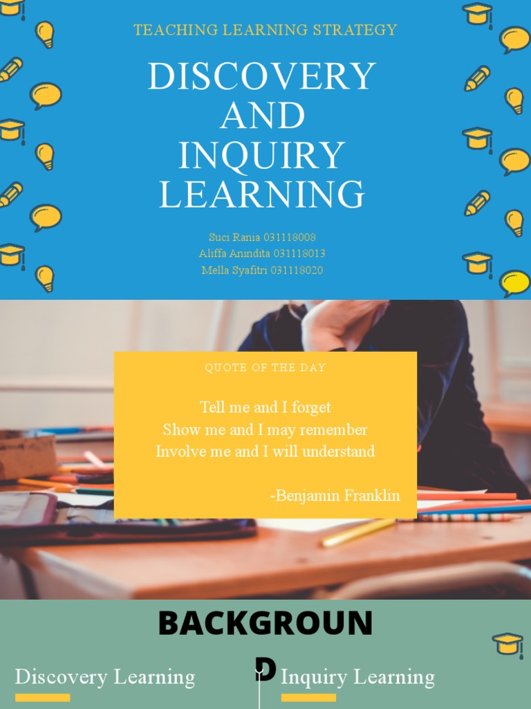 Discovery and Inquiry Learning | PDF | Inquiry Based Learning | Inquiry