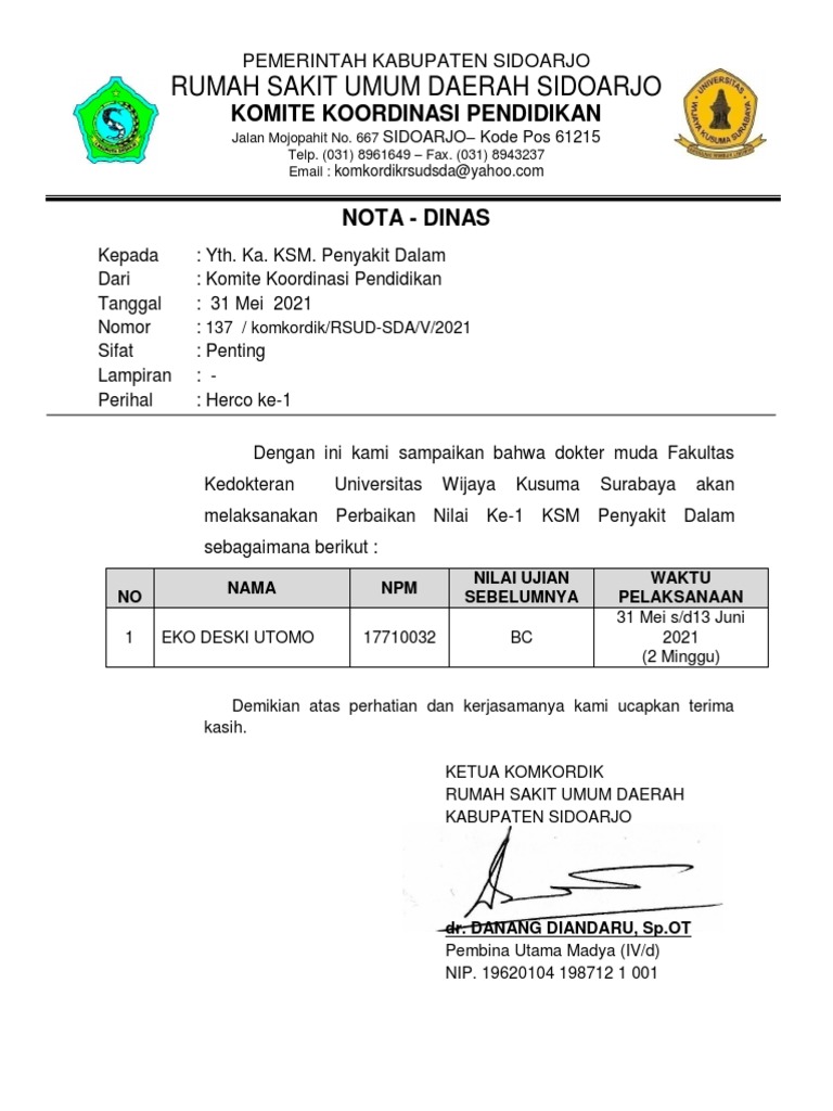 Masuk Herco IPD 2 | PDF