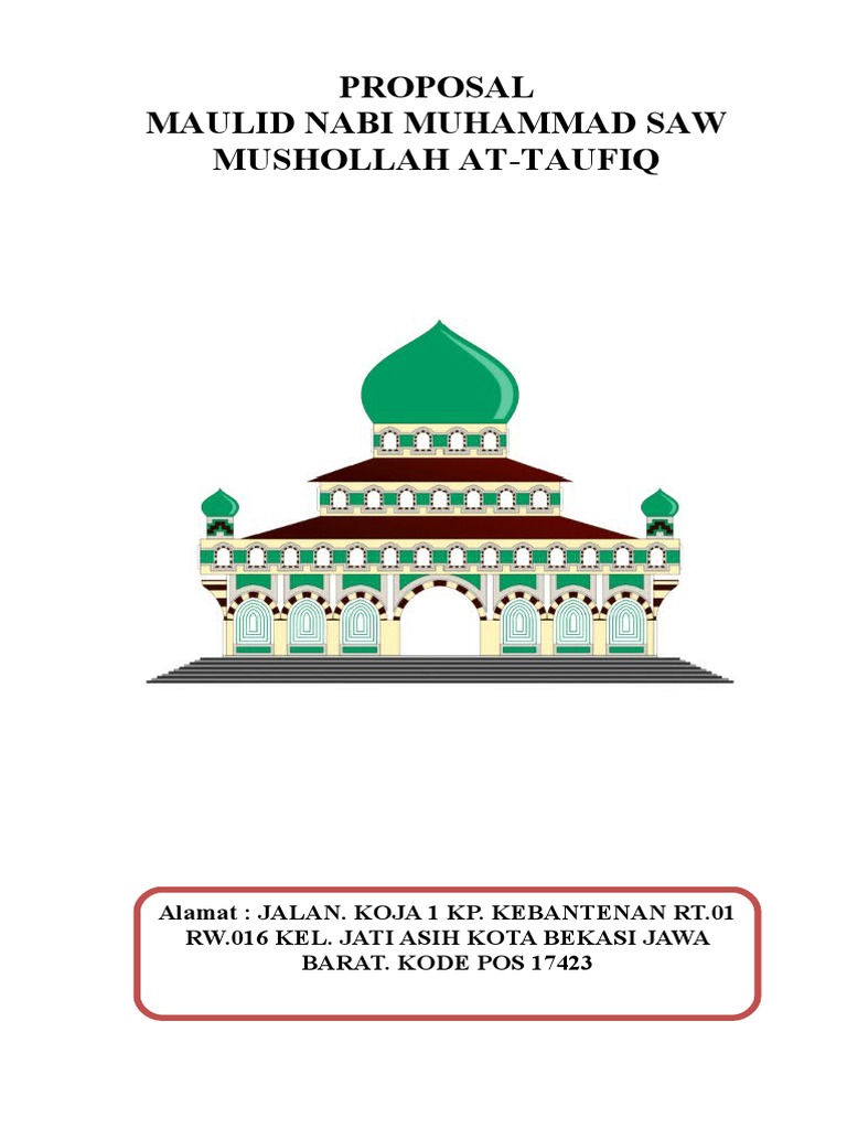 Proposal Maulid At-Taufiq | PDF | Perjalanan