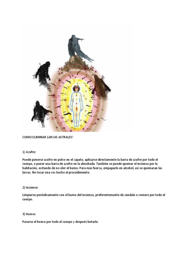 Como Eliminar Larvas Astrales! | PDF | sal | Las emociones