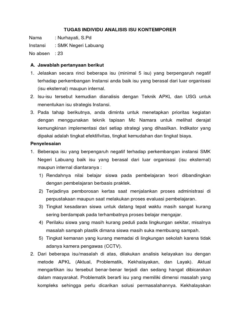 Tugas Individu 2 Fix | PDF