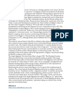 Khedivate of Egypt: 1867-1914 Overview | PDF | Egypt | Government Of Egypt