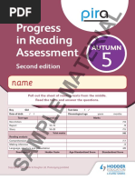 New PiRA Assessment Maps | PDF | Reading Comprehension | Phonics