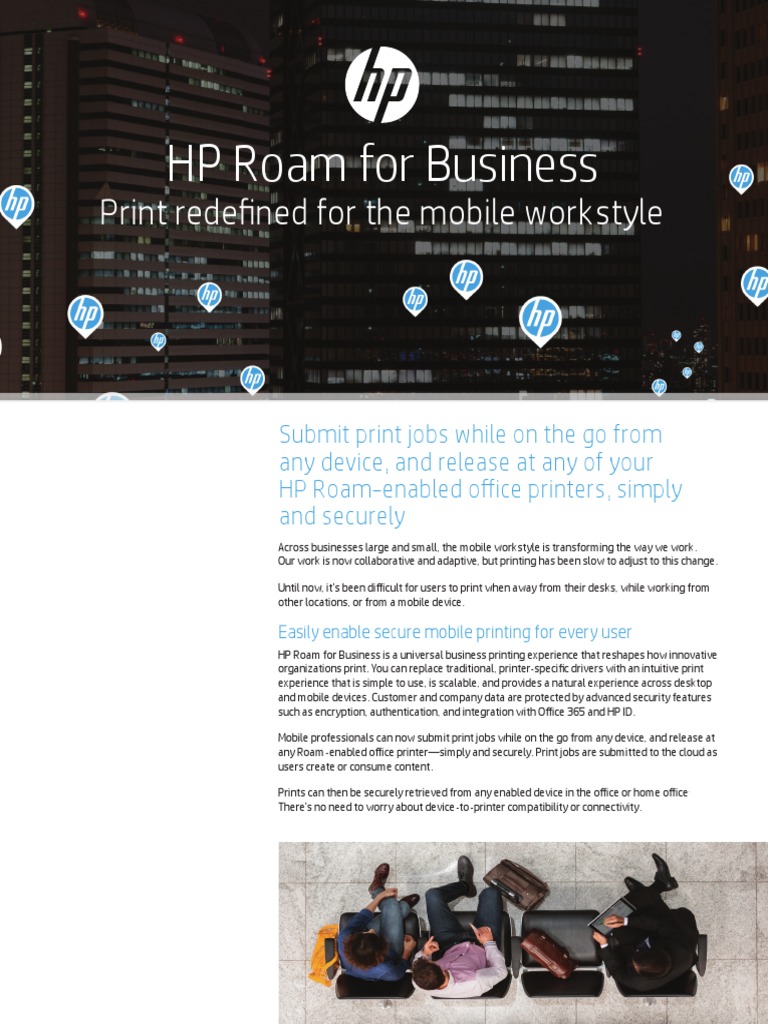 45 - HP Roam For Business Brochure | PDF | Cloud Computing | Hewlett Packard