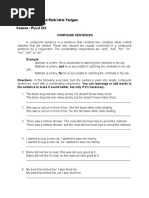 PSLE English 2019 Answer | PDF | Verb | Linguistic Morphology