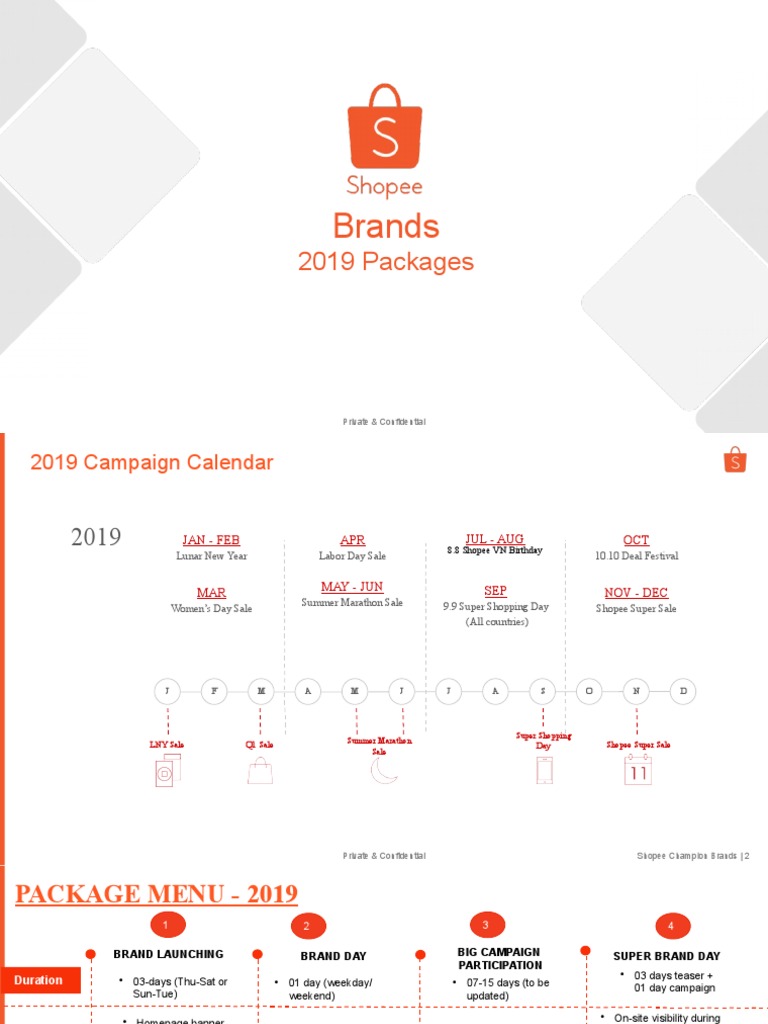 00.shopee Brand Packages 2019 | PDF | Online Advertising | Facebook