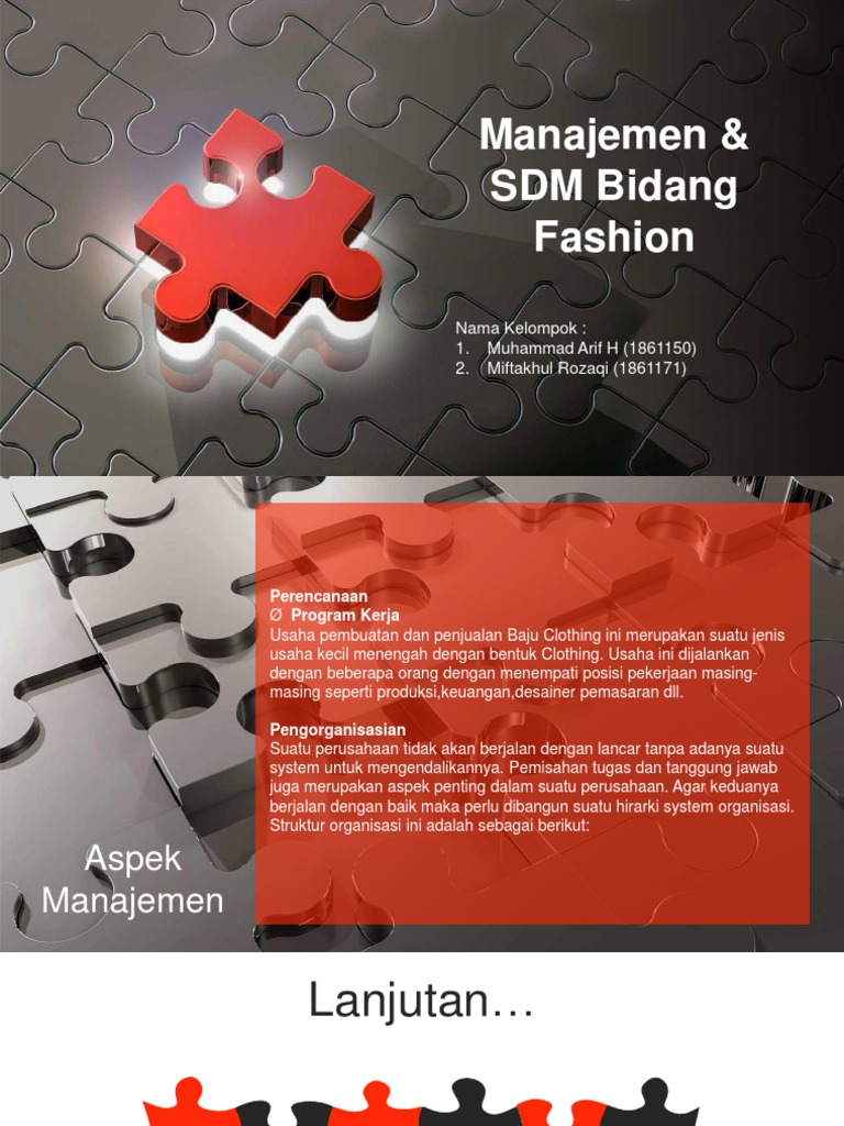 Tugas Aspek Manajemen & SDM | PDF