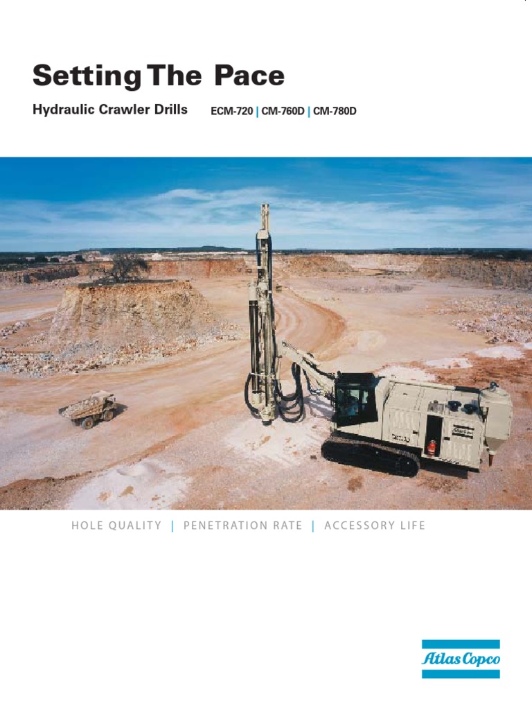 Setting The Pace: Hydraulic Crawler Drills | PDF | Automatic ...
