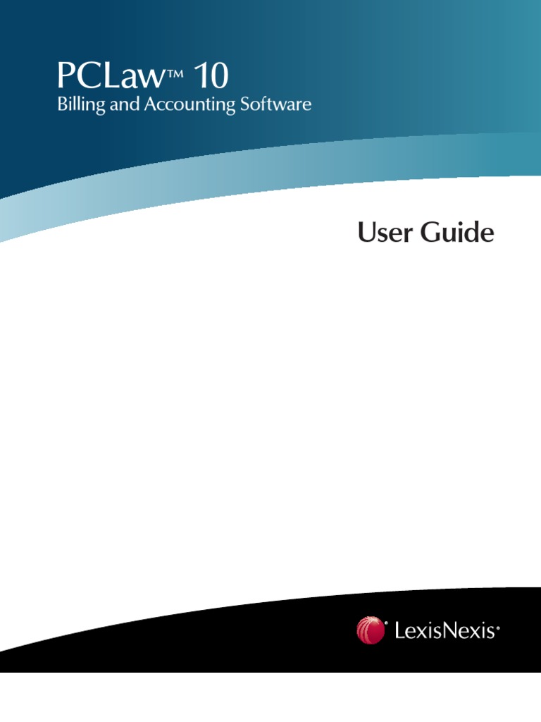 Pclaw 10: User Guide | PDF | Value Added Tax | Internet Explorer