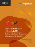 Panduan Pelaksanaan Lomba Debat Indonesia (LDI) 2025 | PDF