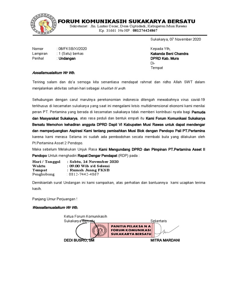 Pemisahan Musi Blok MJ Pertamina | PDF