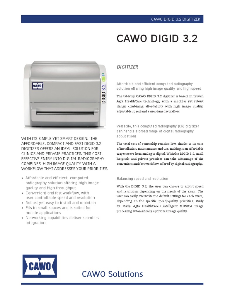 Cawo Digid 3.2 | PDF | Pixel | Radiography