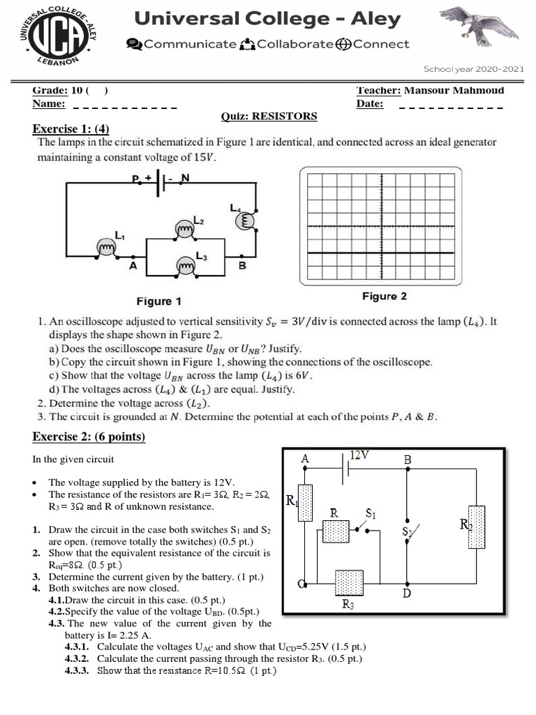 Quiz Lesson 4 Grade 10B | PDF