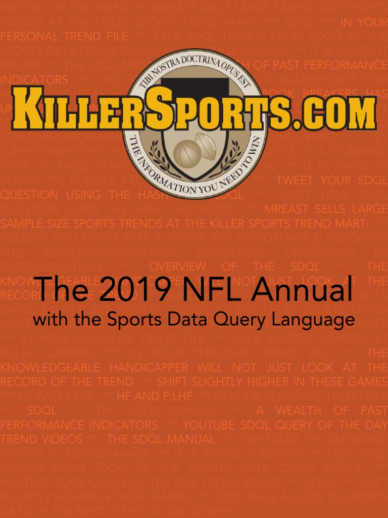 2019 NFL Bible | PDF | Dallas Cowboys | Philadelphia Eagles