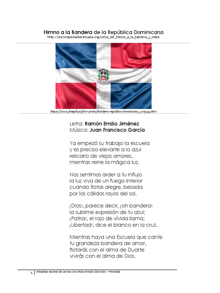 Himno La Bandera | PDF