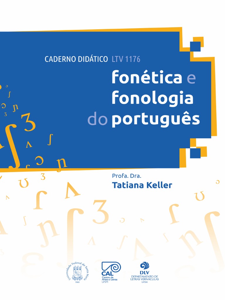 Caderno Didático - Fonética e Fonologia Do Português | PDF | Sílaba | Vogal