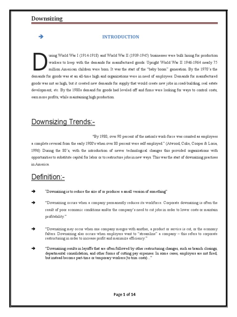 Bullet Introduction | PDF | Layoff | Employment