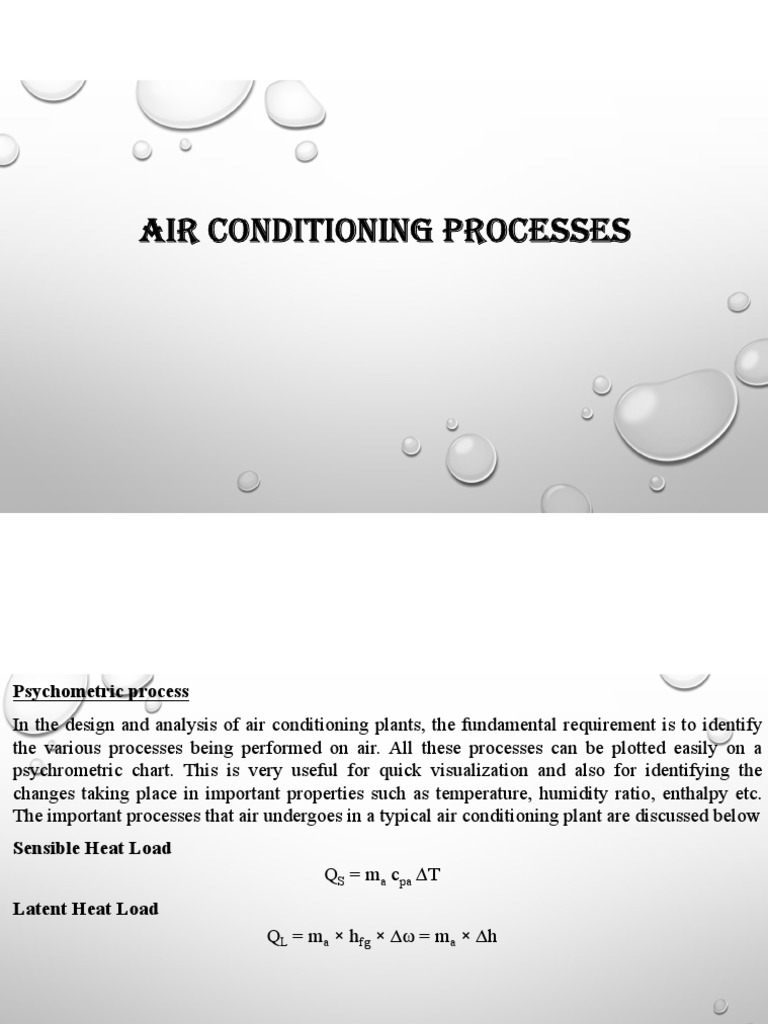 Chapter 3-2 | PDF | Air Conditioning | Humidity