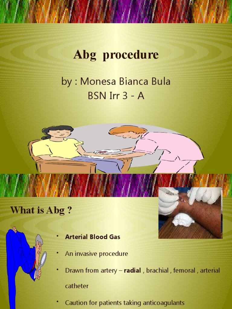 Arterial Blood Gas Monitoring | PDF | Artery | Clinical Medicine