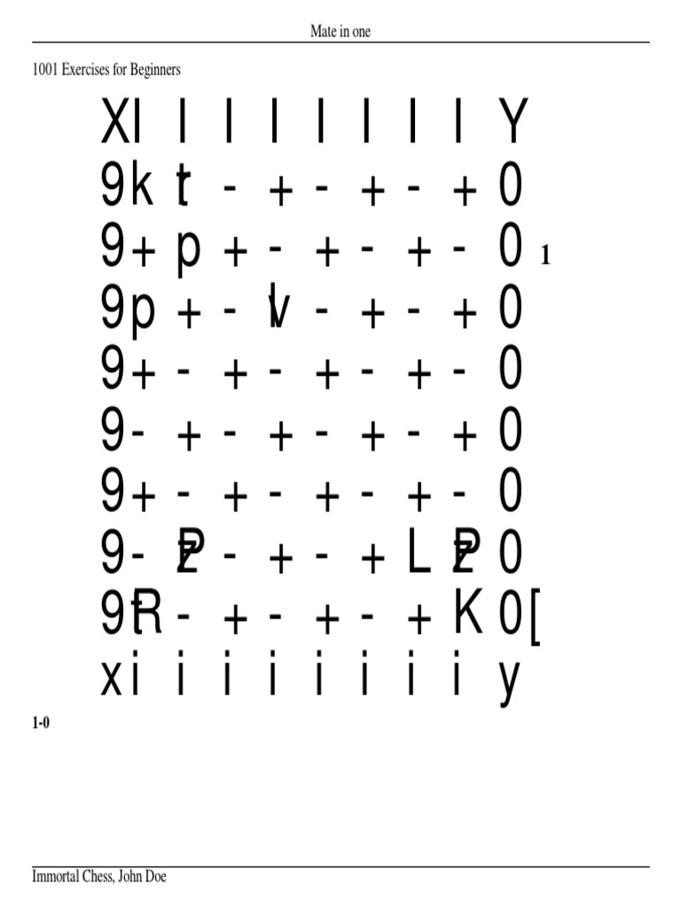 Masetti+Messa - 1001 Chess Exercises For Beginners (2012) Part 1 Mate ...