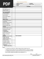 Driver Assessment Checklist | PDF | Vehicles | Landing Gear