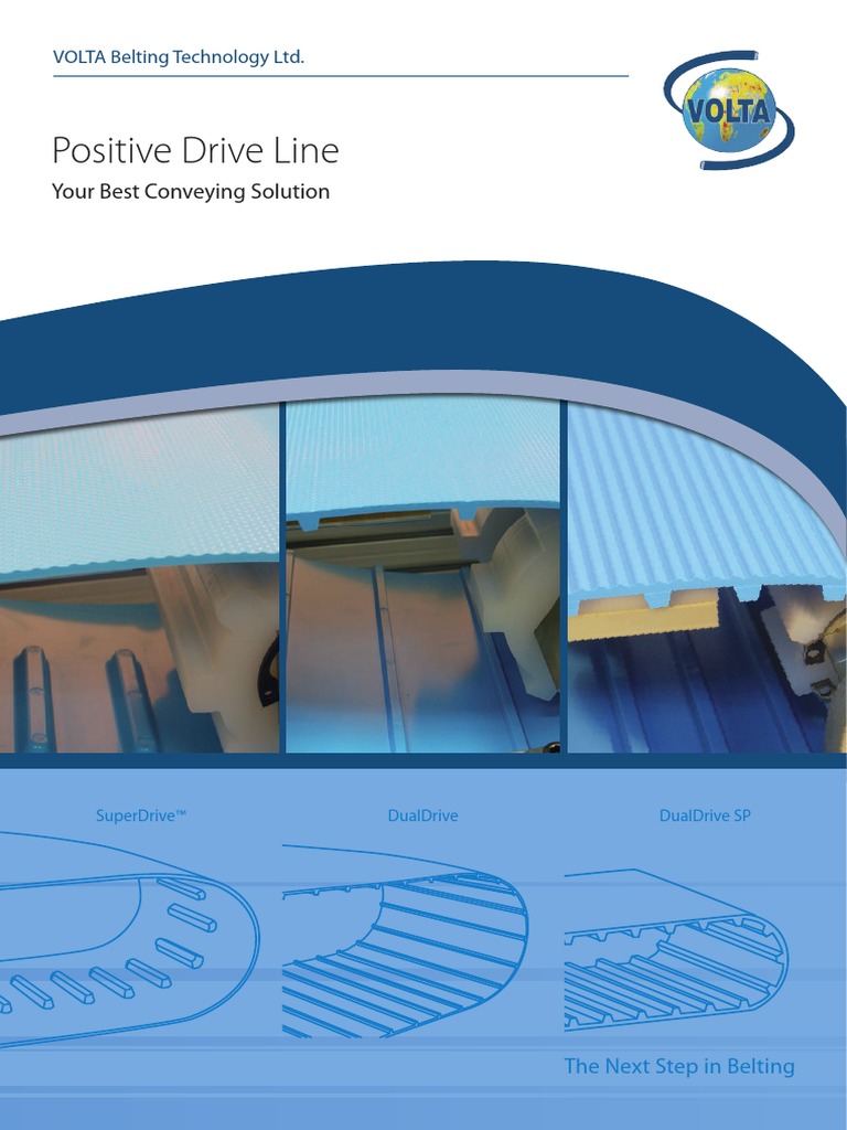 Positive Drive Line: Your Best Conveying Solution | PDF | Belt ...