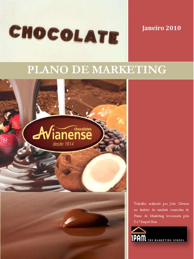 Plano de Marketing da Avianense Chocolates | PDF | Chocolate | Marca