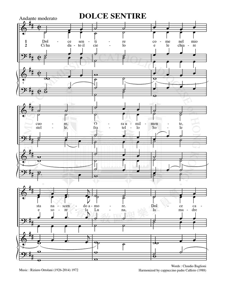 Dolce Sentire | PDF | Divertissement (Général)