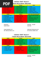 Jadwal Piket Kelas Ix F | PDF