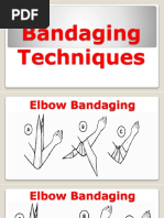 Open Phase Bandaging Techniques | PDF | Hand | Knot