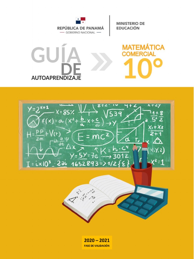 Matemática 10° Comercio | PDF | Exponenciación | Números