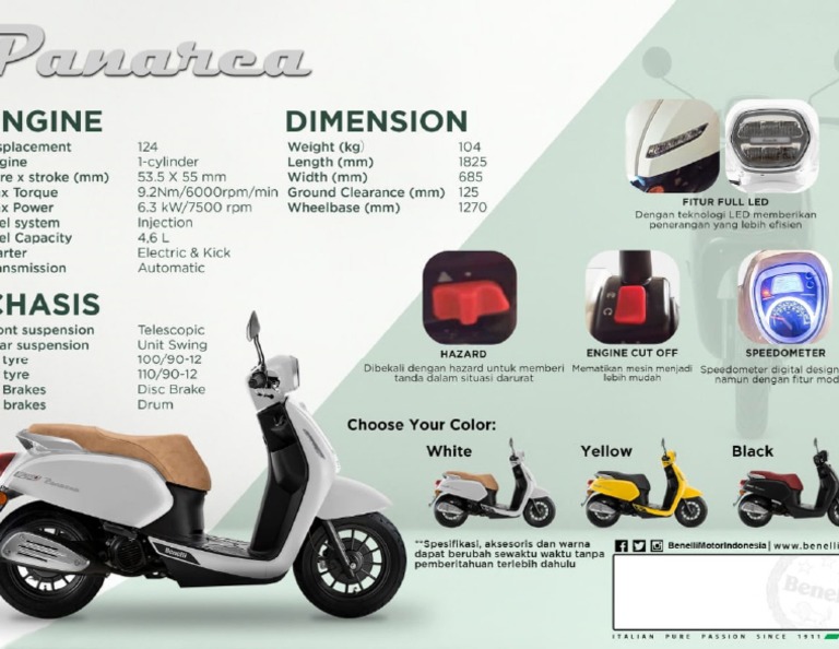 Brochure Benelli Panarea | PDF