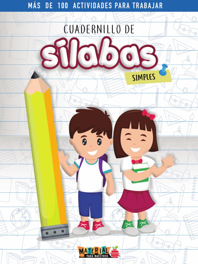 Cuadernillo de Silabas Simples - Organized | PDF