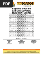 Sopa de Letras: Desastres Naturales | PDF