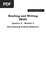 Reading and Writing Skills: Quarter 4 - Module 4: Hypertext and Intertext | PDF | Hyperlink ...