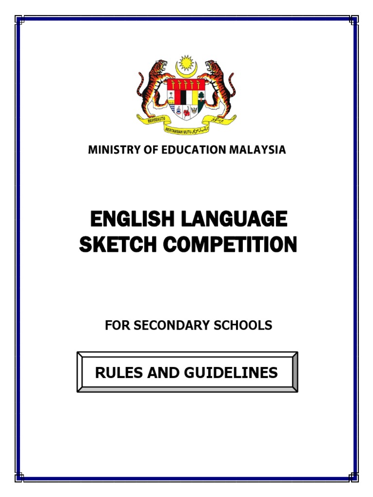 Sketch Competition For Secondary Schools 2021 | PDF
