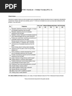 Military PTSD Checklist (PCL-M) | PDF