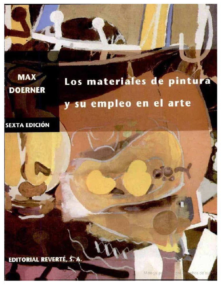 Max Doerner Materiales de Pinturapdf | PDF