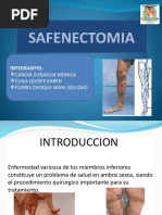 Safenectomia | PDF | Cirugía | Especialidades Medicas