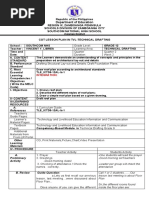 Lesson Plan in Orthographic | PDF | Technical Drawing | Drawing