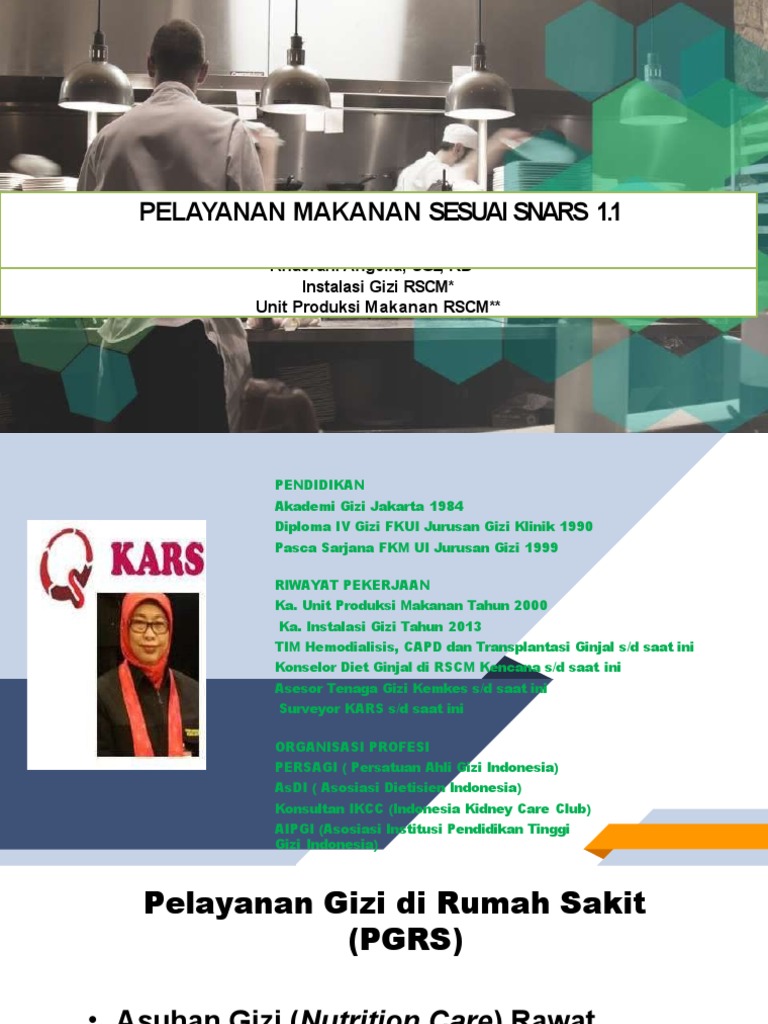 Triyani - KARS PPT PPI 7.6 Food Service, Food Safety | PDF | Kesehatan Holistik | Teknologi ...